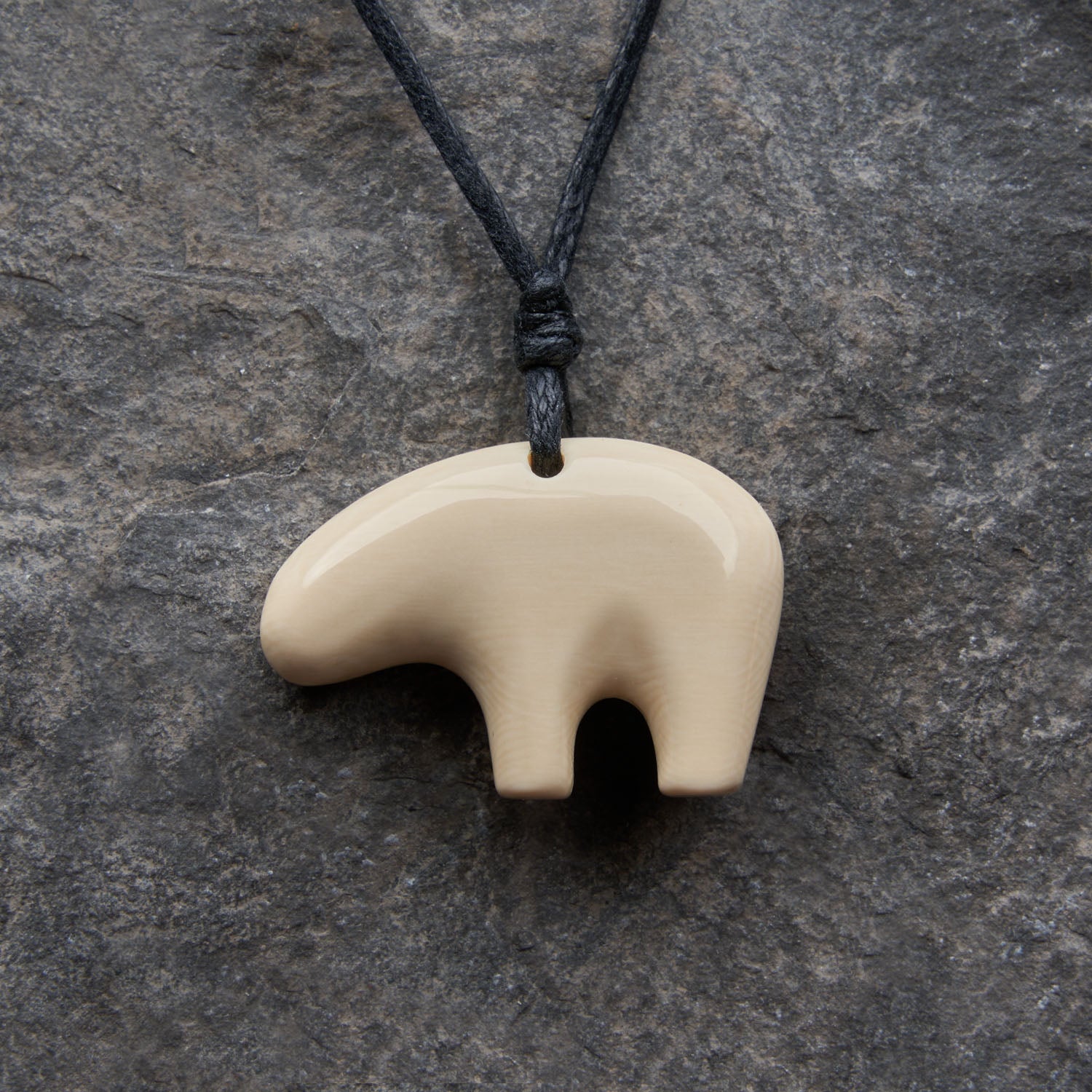 Mammoth ivory pendant «Bear» – Vestiges